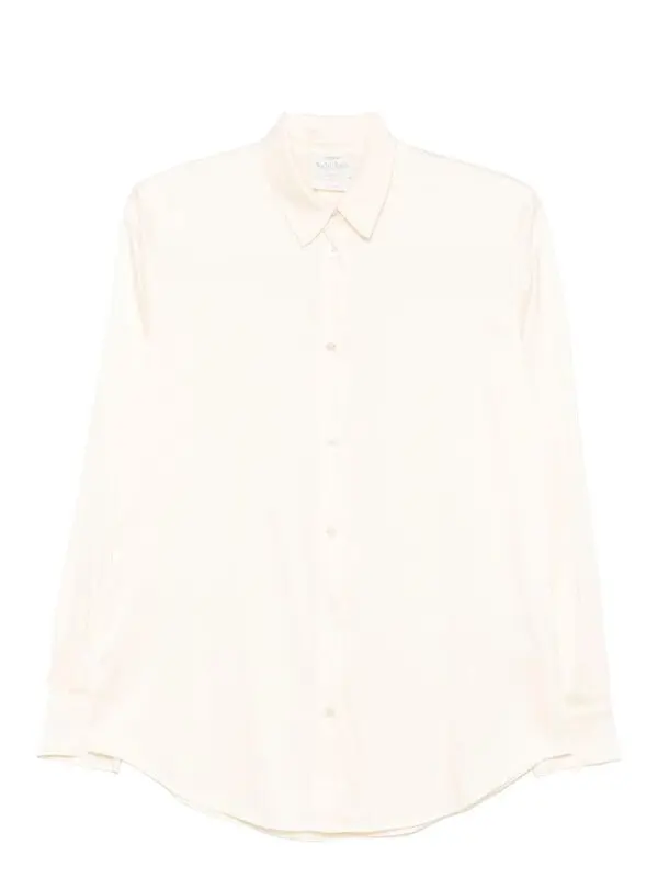 FORTE_FORTE Silk Shirt - Beige