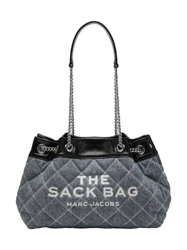 Marc Jacobs Quilted Denim Shoulder Bag - Blue