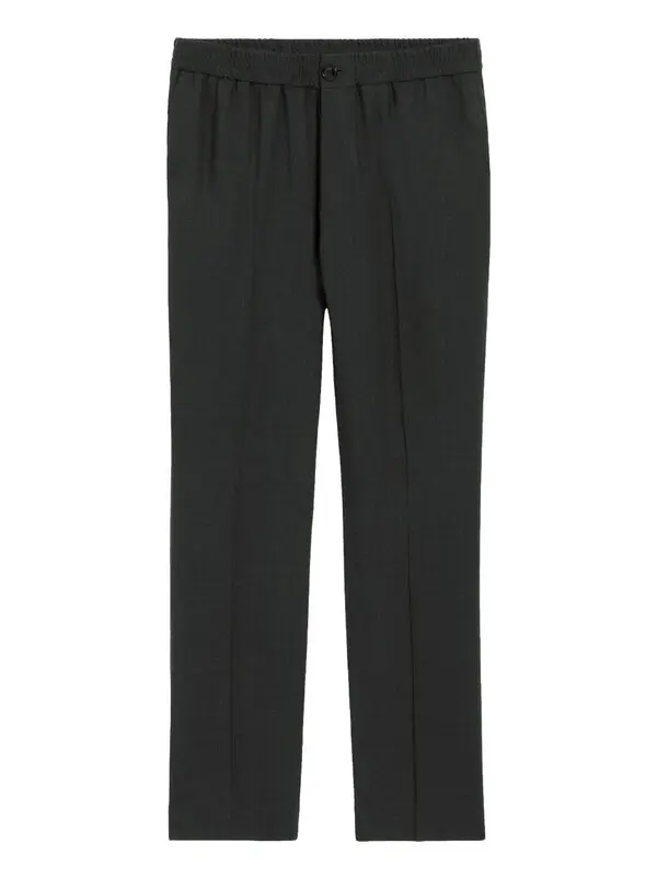 Ami Wool Trousers - Grey