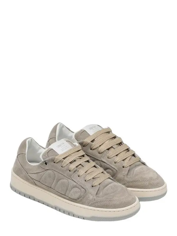 SANTHA Suede Sneakers - Grey
