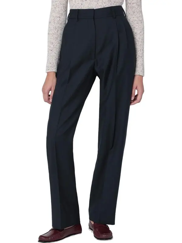 BLAZÉ MILANO First Class Wool And Mohair Pants - Blue