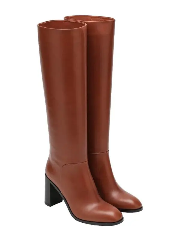 Sartore Burnt Cavaillon Leather Boots - Brown