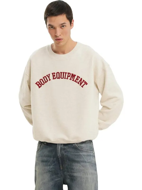 1989 STUDIO Body Equipment Crew Neck Sweatshirt - White