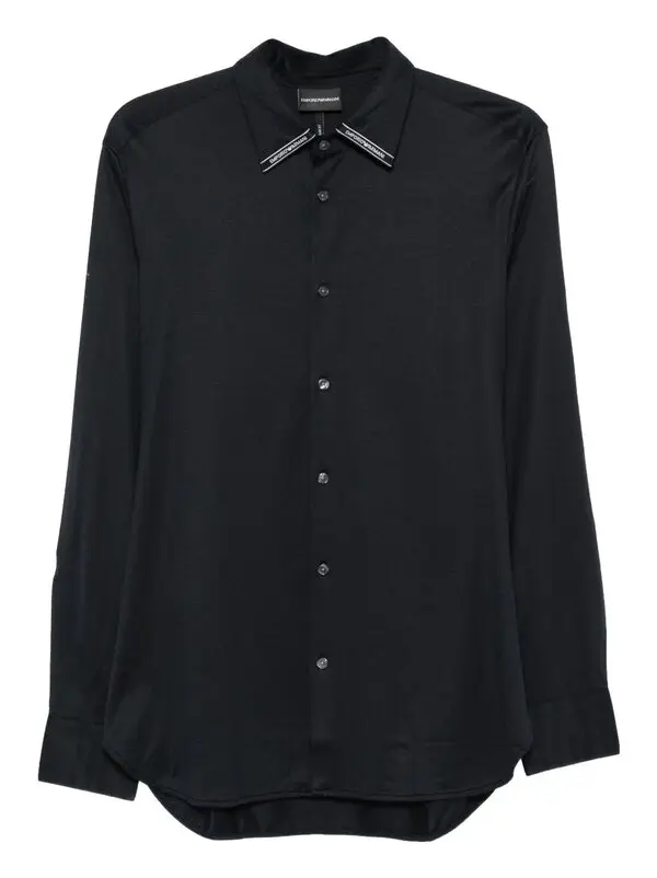 Emporio Armani Cotton Shirt - Blue