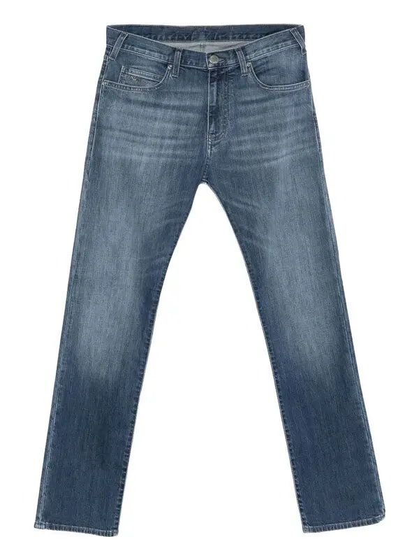 Emporio Armani Denim Cotton Jeans - Blue