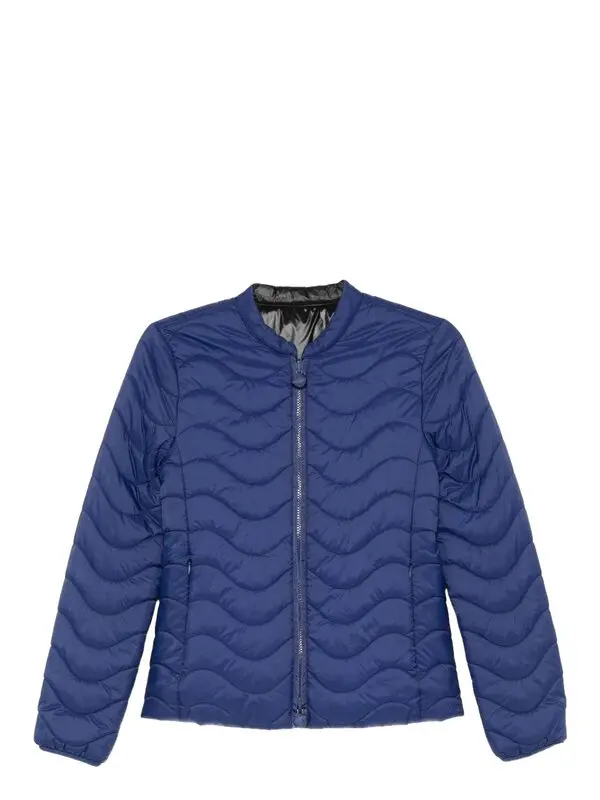 Emporio Armani Nylon Blouson Jacket - Blue