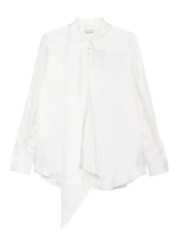 ARCHIVIO '67 Asymmetric Blouse - White