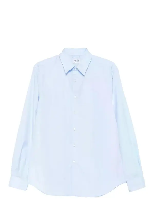 Aspesi Long-sleeve Button-fastening Shirt - Blue