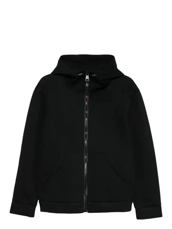 DONDUP Hooded Zip-up Jacket - Black