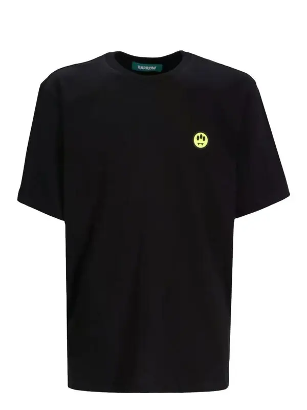 BARROW Logo-print Cotton T-shirt - Black