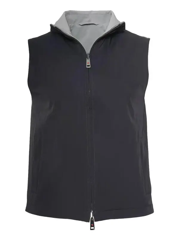 KIRED Reversible Zip-front Vest - Black