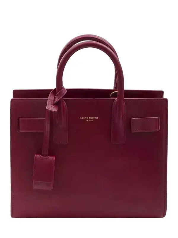 Saint Laurent Small Sac De Jour Tote Bag - Red