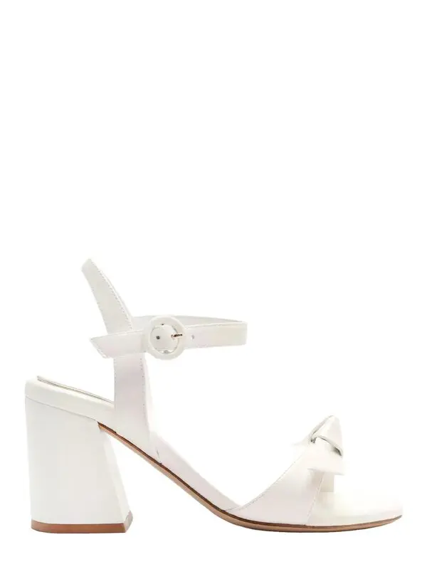 ALEXANDRE BIRMAN 75mm Clarita Sandals - White