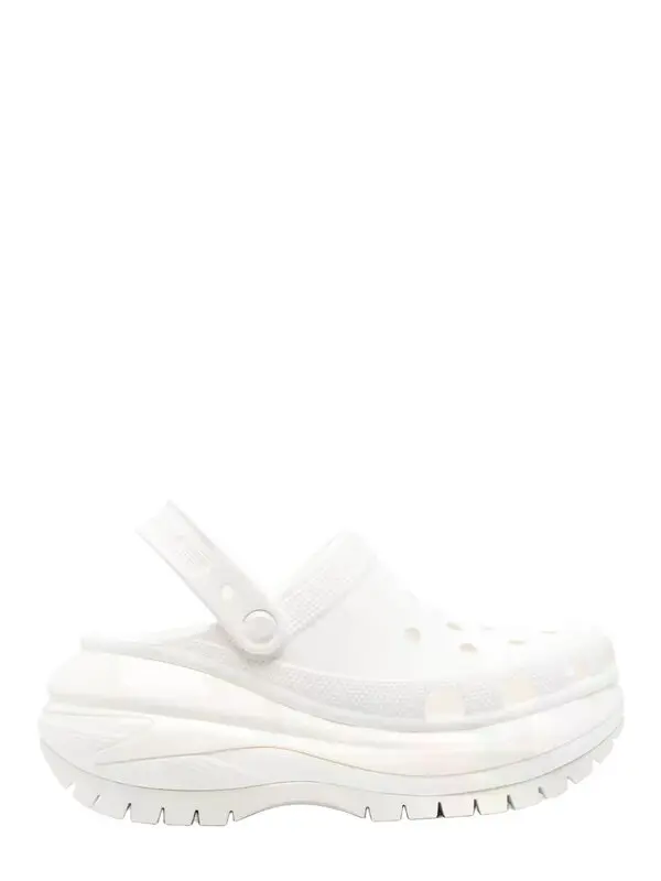 CROCS Mega Crush Platform Sandals - White