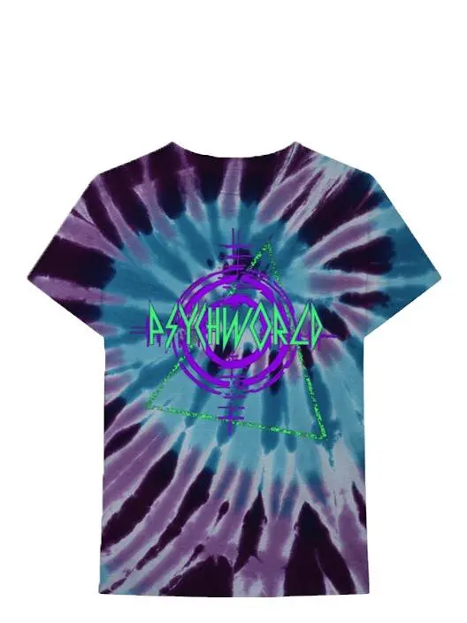 PSYCHWORLD X Trippie Redd Tee Shirt - Tie Dye