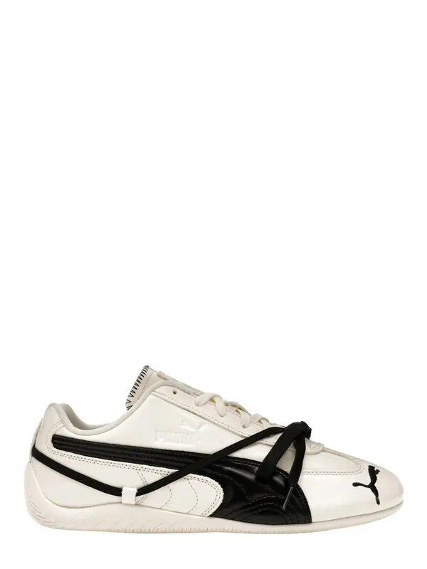 PUMA Speedcat Leather Sneakers - Warm White/puma Black