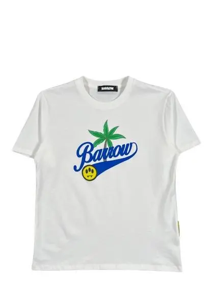 BARROW Graphic Jersey T-shirt - Off White