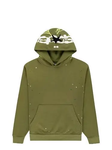 SP5DER Heavy Web Hoodie - Olive