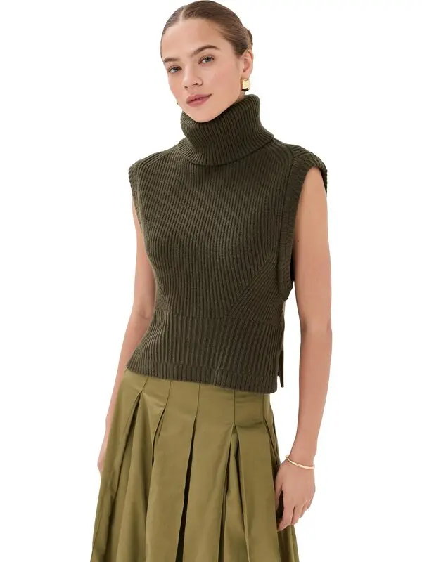 Simkhai Maple Knit Top - Alligator