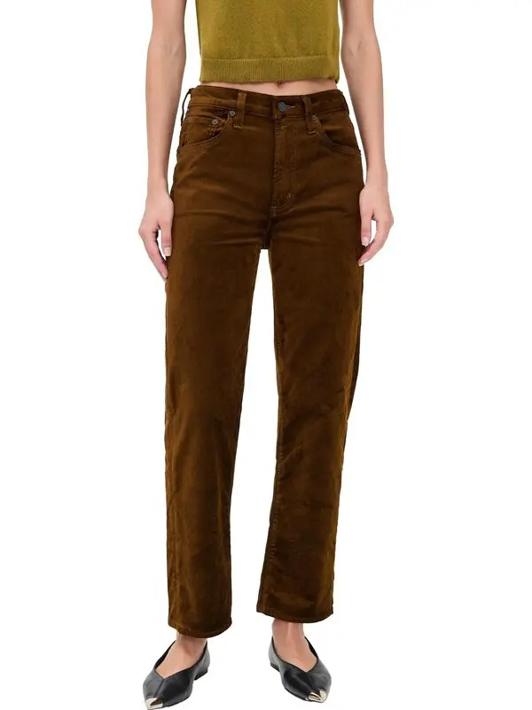 Citizens Of Humanity Delfina Straight Jeans - Golden