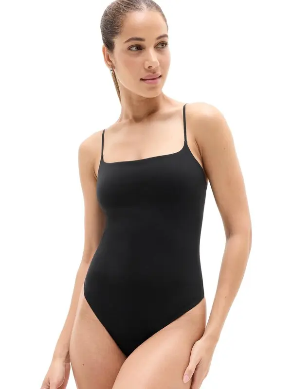 Athleta Bodymove Cami Bodysuit - Black