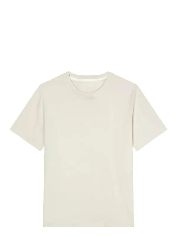 Marc O'polo Logo-embroidered T-shirt - Neutrals