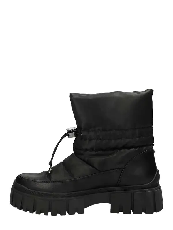 MEXX Quilted Platform Ankle Boots - Black