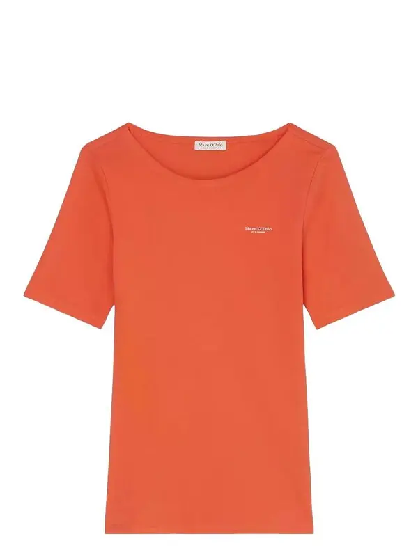 Marc O'polo Logo-detail Short-sleeve T-shirt - Orange