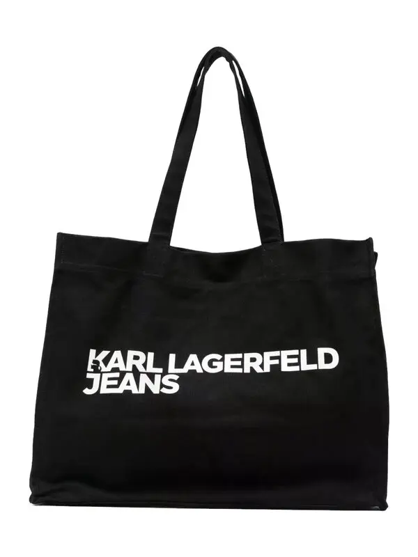 Karl Lagerfeld Logo-print Tote Bag - Black