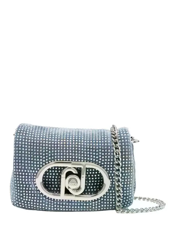 Liu Jo Crystal-embellished Chain Bag - Blue
