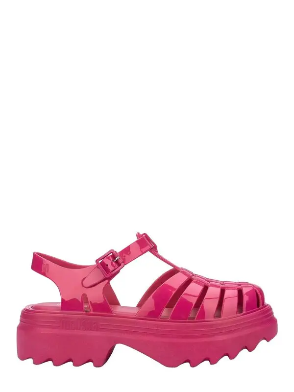 Melissa Possession Platform Cage Sandals - Pink
