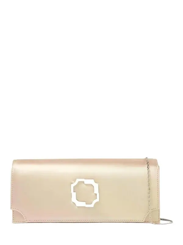 MALONE SOULIERS Viven Crystal-embellished Clutch - Gold