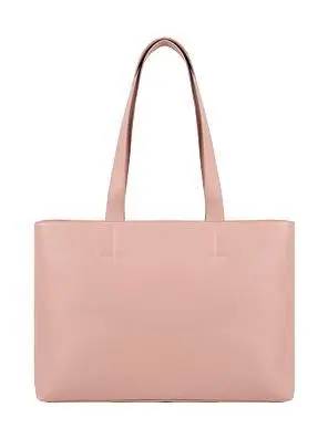 LAMBERT Vegan Leather Danyka Tote Bag - Chiffon
