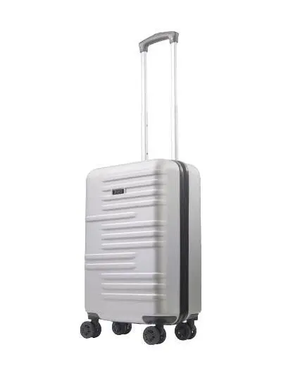 AMERICAN DREAMLINER 22.5" Hardside Carry-on Luggage - Silver Grey