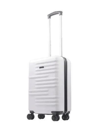 AMERICAN DREAMLINER 22.5" Hardside Carry-on Luggage - White