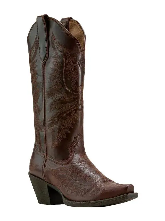 Ariat Round Up Collins Western Boot - Dark Red