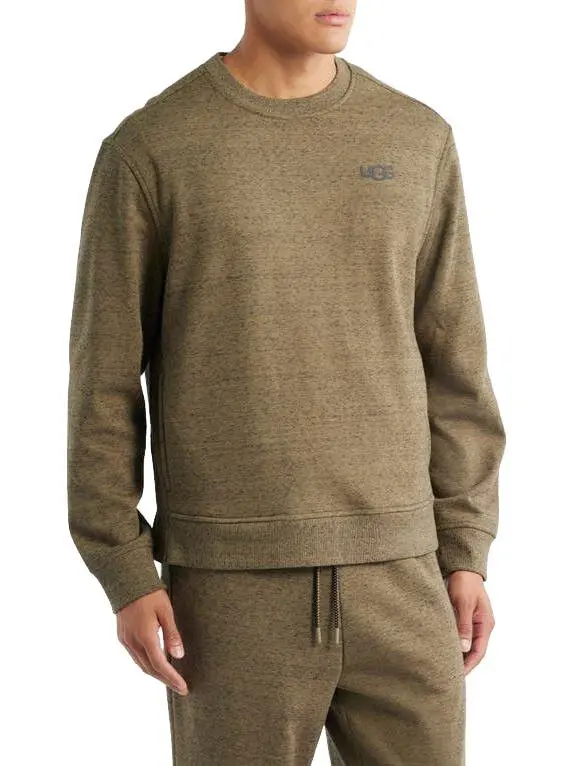 UGG Nyles Relaxed Fit Sweatshirt - Burnt Olive Heather