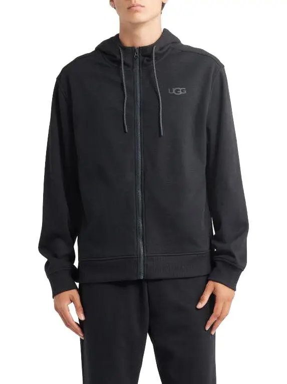 UGG Shiloh Fleece Zip Hoodie - Black