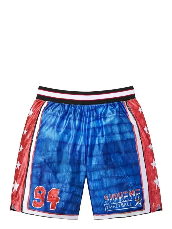 Supreme Marker Basketball Shorts - Blue