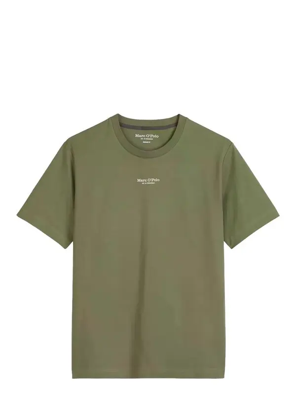 Marc O'polo Logo-print Crew-neck T-shirt - Green