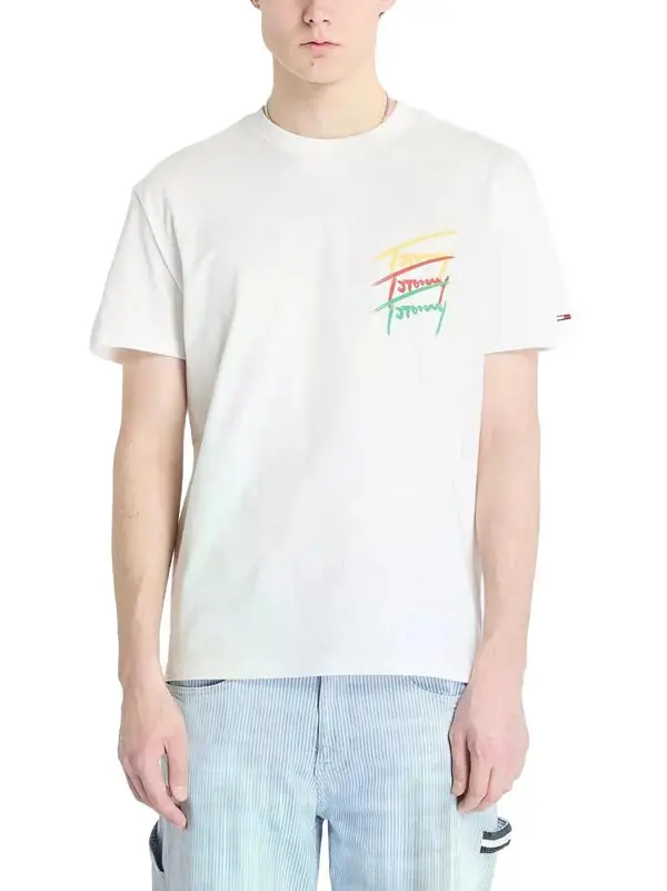 Tommy Hilfiger Graphic Logo T-shirt - White