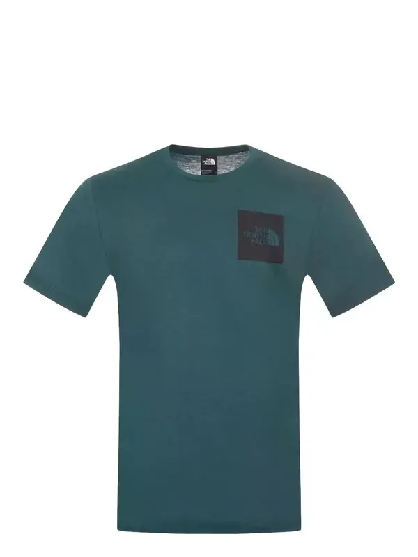 The North Face Logo-print Crew-neck T-shirt - Blue