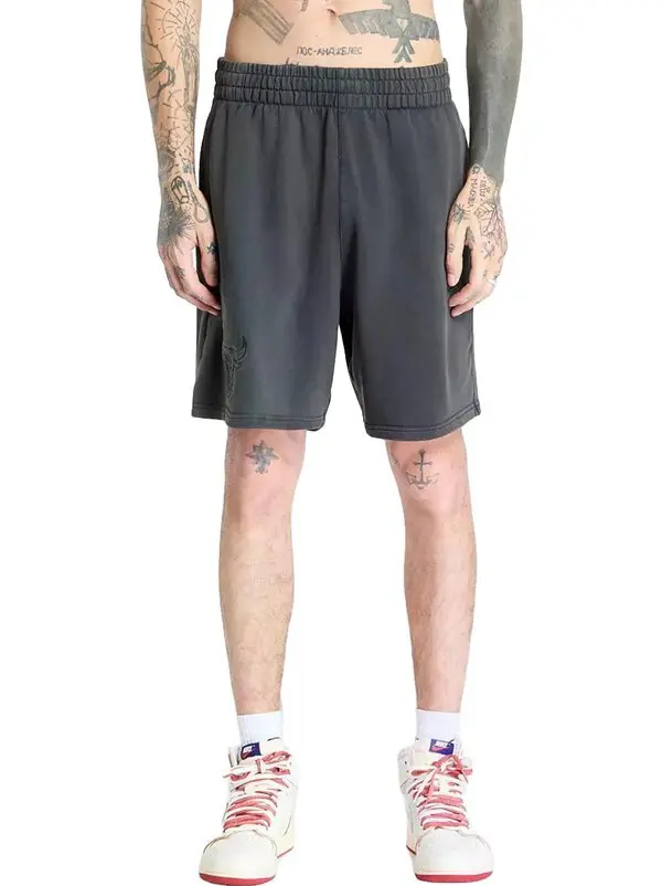 New Era Bulls Washed Shorts - Grey
