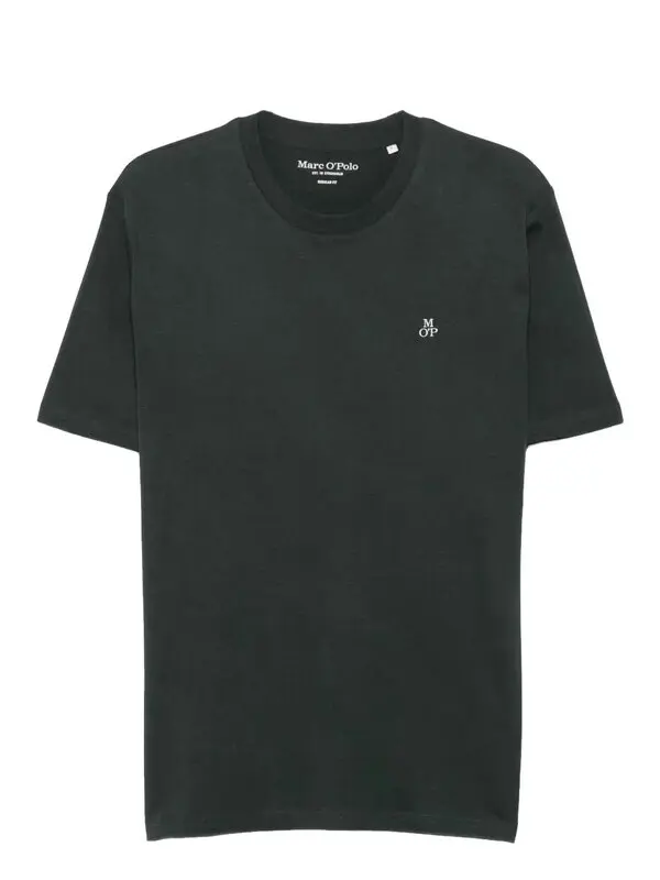 Marc O'polo Logo-embroidered T-shirt - Green