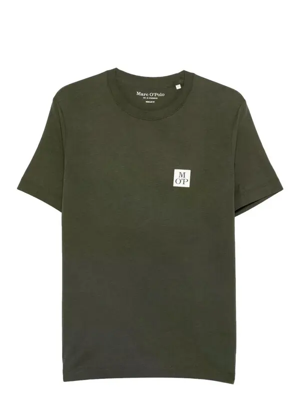 Marc O'polo Logo Cotton T-shirt - Green