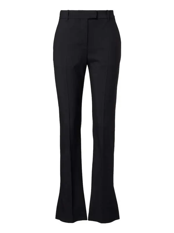 Alexander McQueen Wool Gabardine Suit Pants - Black