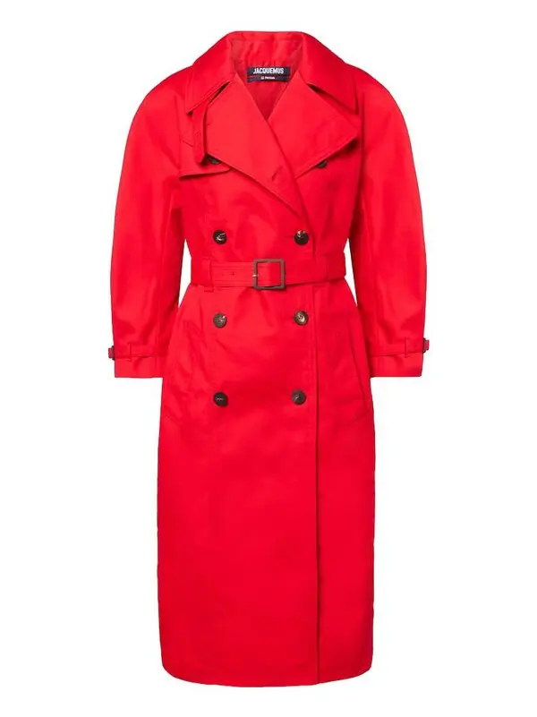 Jacquemus Cotton-blend Coat - Red