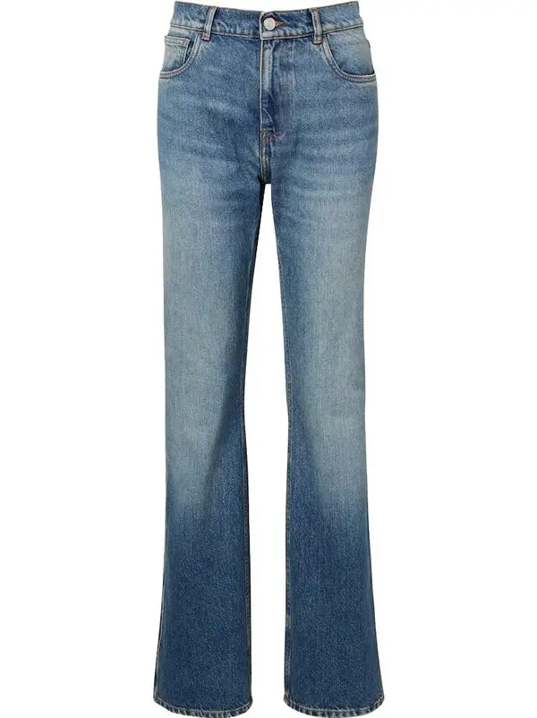 Coperni Mid-rise Straight Jeans - Blue