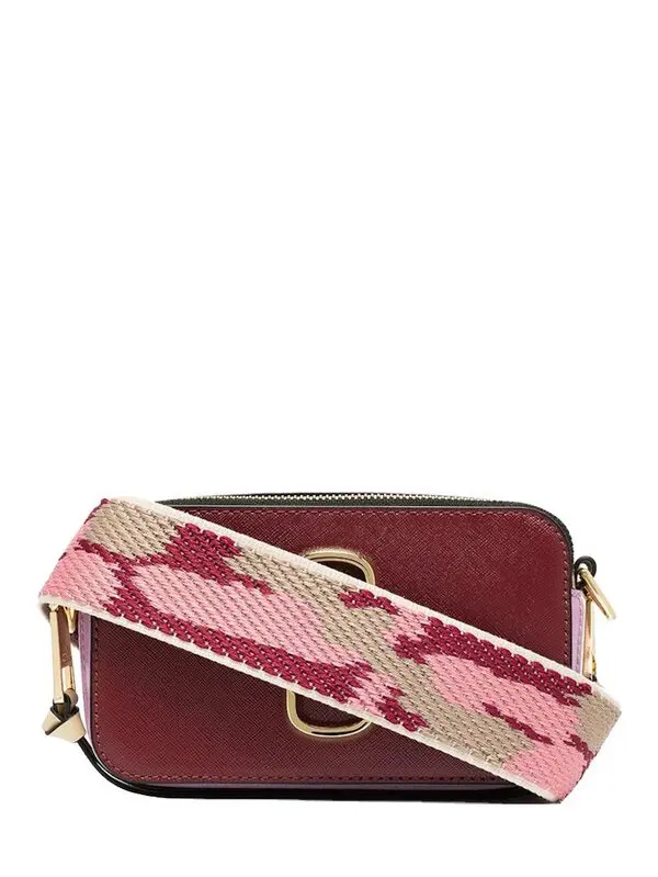 Marc Jacobs Snapshot Camera Bag - Red/beige/purple