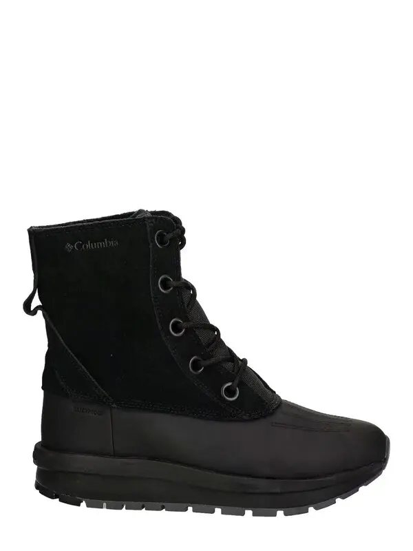 Columbia Logo-detail Combat Boots - Black